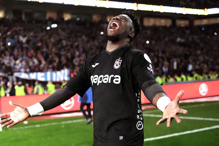 André Onana fait ses adieux à Trabzonspor